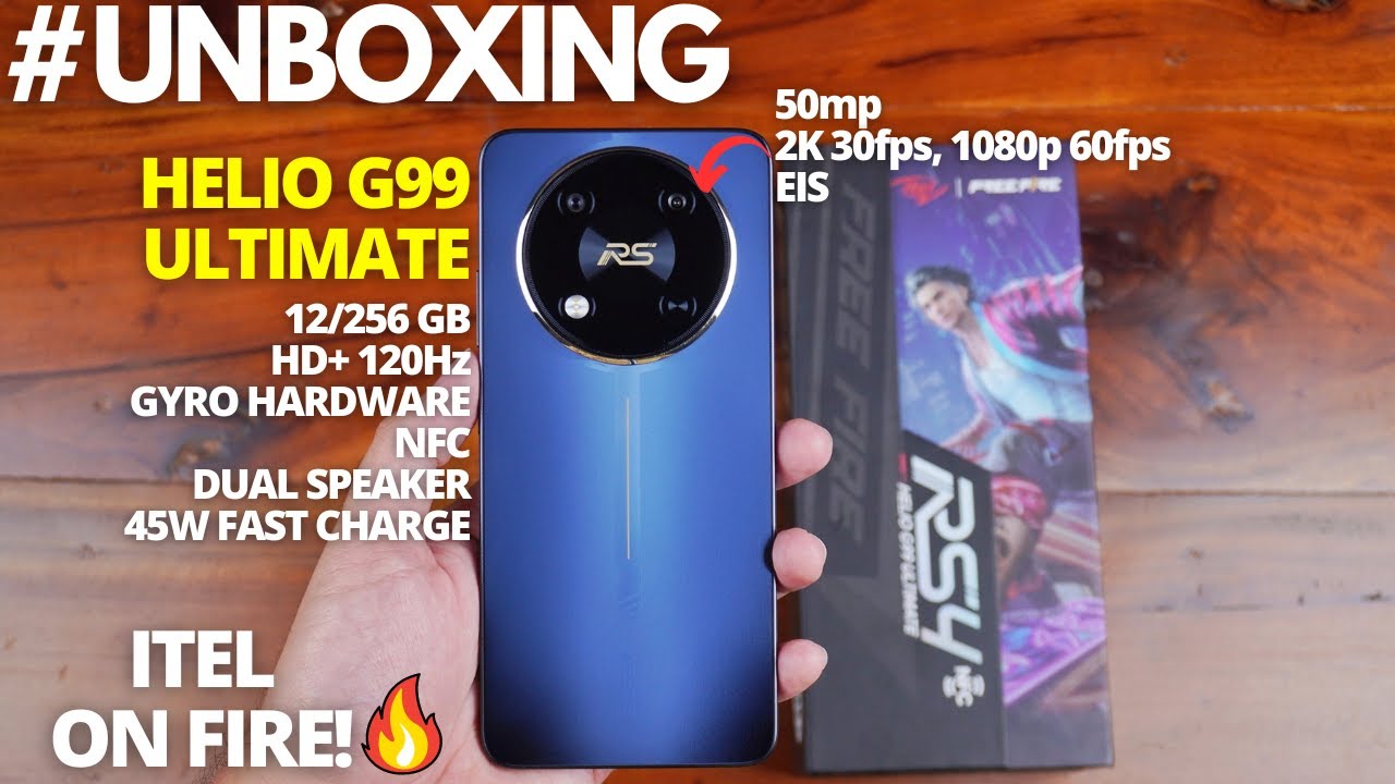 THR AUTO SENYUM!😊 UNBOXING Itel RS4 Indonesia, Seri BARU Spek dan Fitur Makin WAH, Harga ...