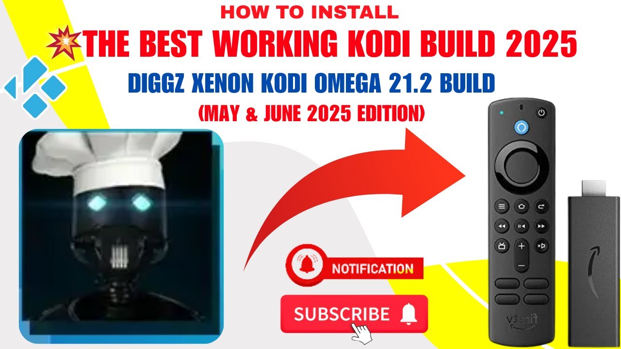 🔥 DIGGZ XENON KODI BUILD JUNE 2025 🔥 THE BEST FULLY WORKING Kodi Build ...