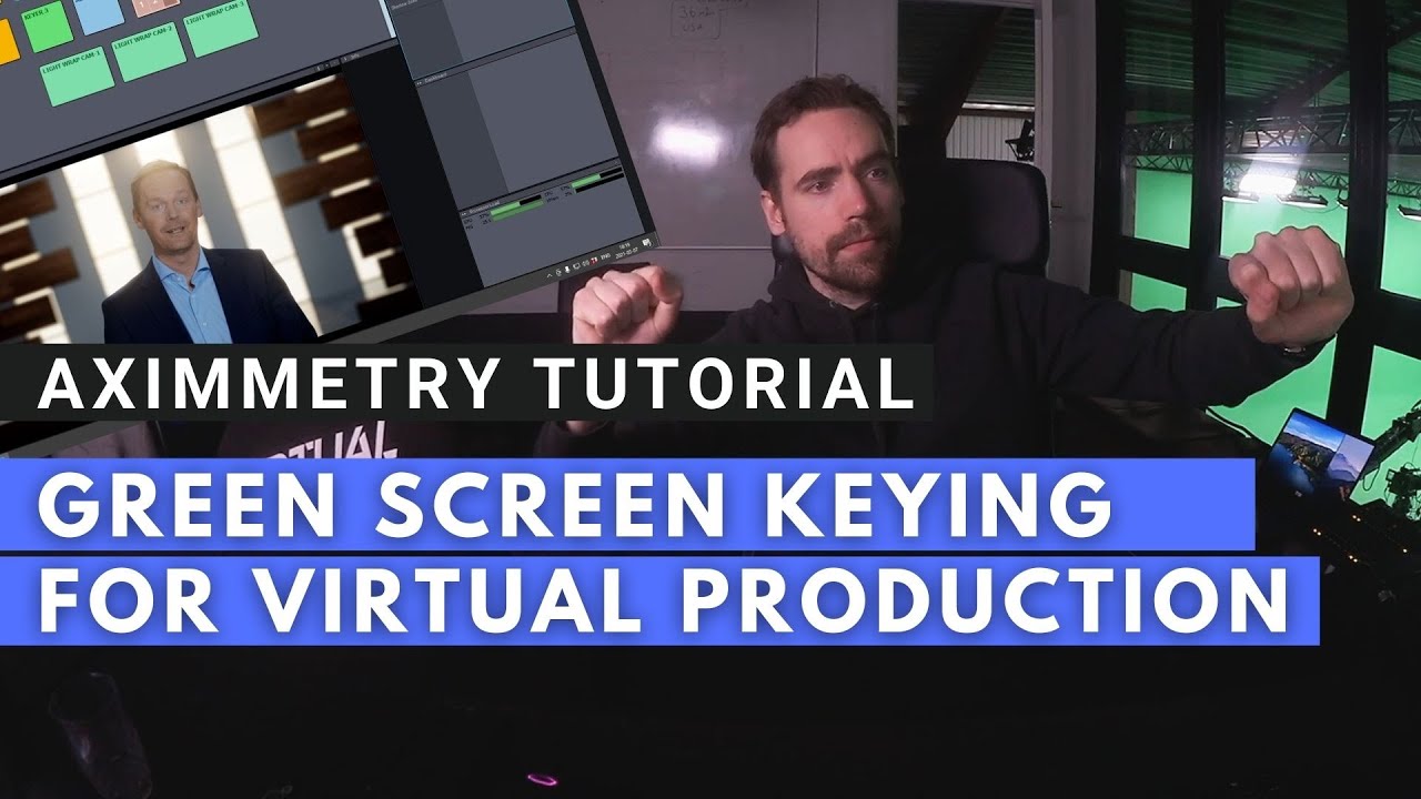 Aximmetry - Green Screen Keying for Virtual Production - YouTube