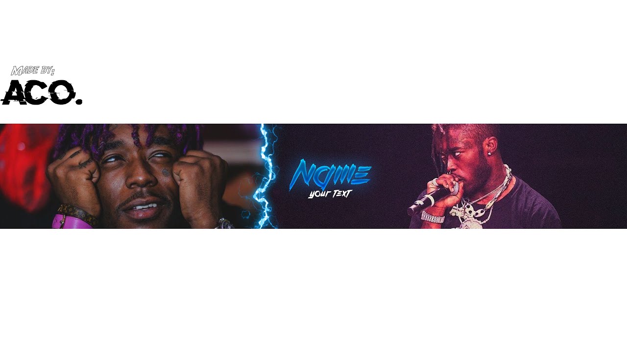 LIL UZI VERT Banner Template | aco - YouTube