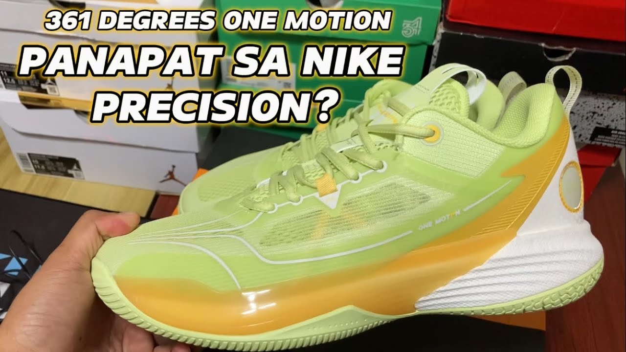 PANAMA SA PRECISION 6? 361 DEGREES ONE MOTION BASKETBALL SHOES “ORANGE ...