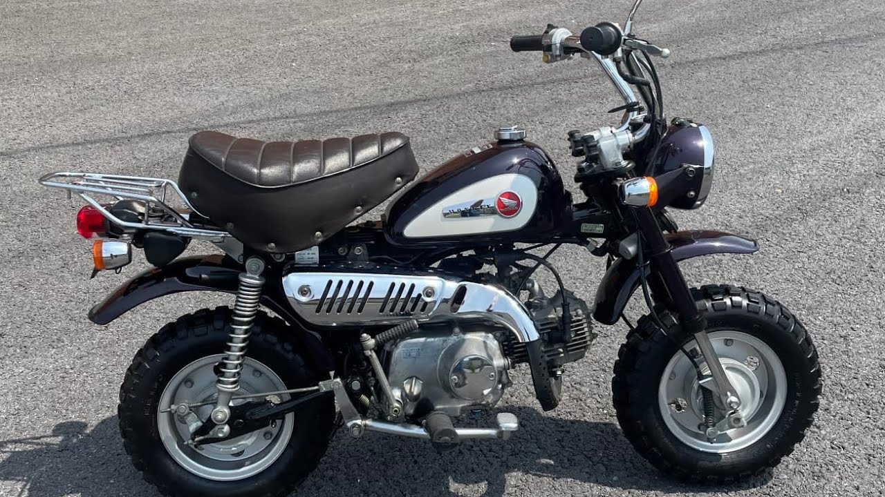 1995 Honda Monkey 50cc - YouTube
