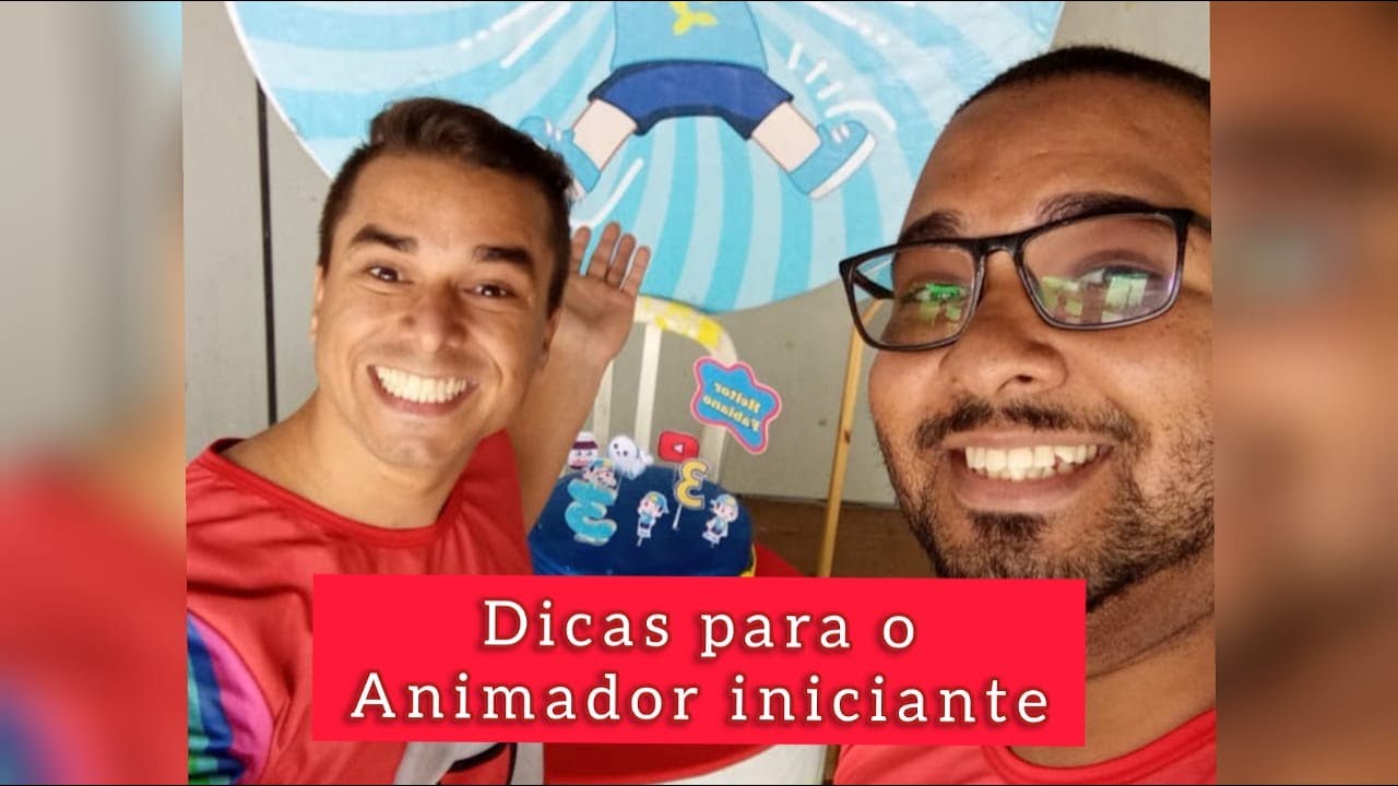 animador de festa infantil ensina os primeiros exercícios para sua ...