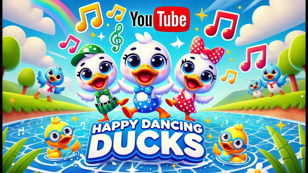 Happy Dancing Ducks 🎶🦆 | Animal Sounds and Fun Kids Song - YouTube