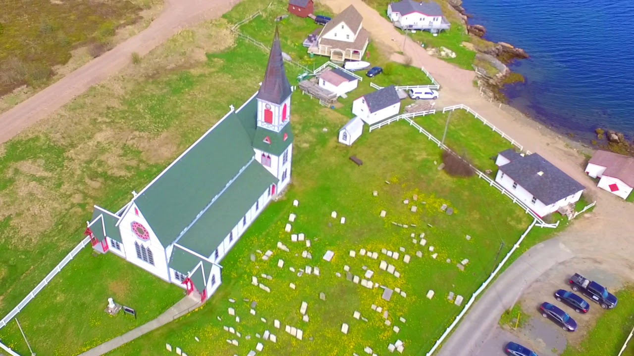 Historic Trinity by Drone - Paul Tilley's Our Town - YouTube