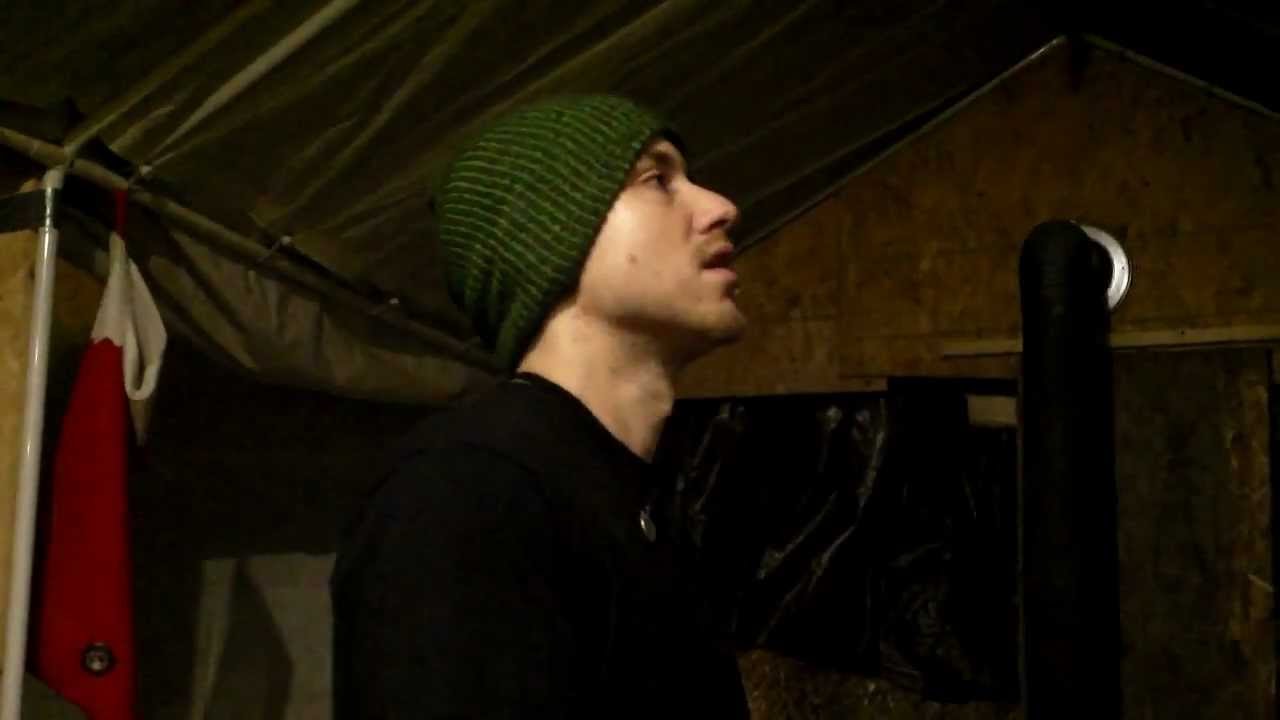 Joe the artist at Occupy Flint Pt. 3 - YouTube