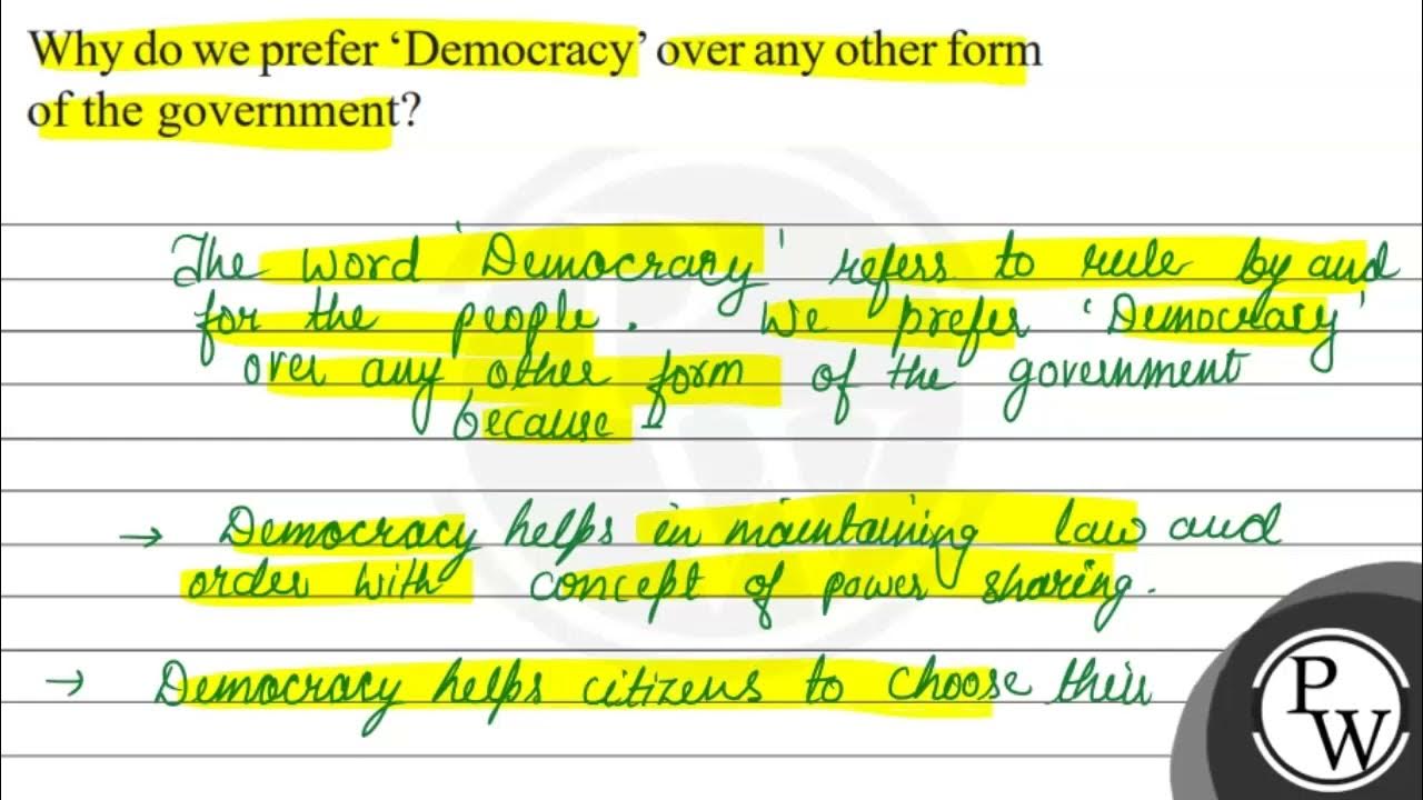 Why Do We Prefer Democracy Over Any Other Form Of The Government why-do-we-prefer-democracy-over-any-other-form-of-the-government
