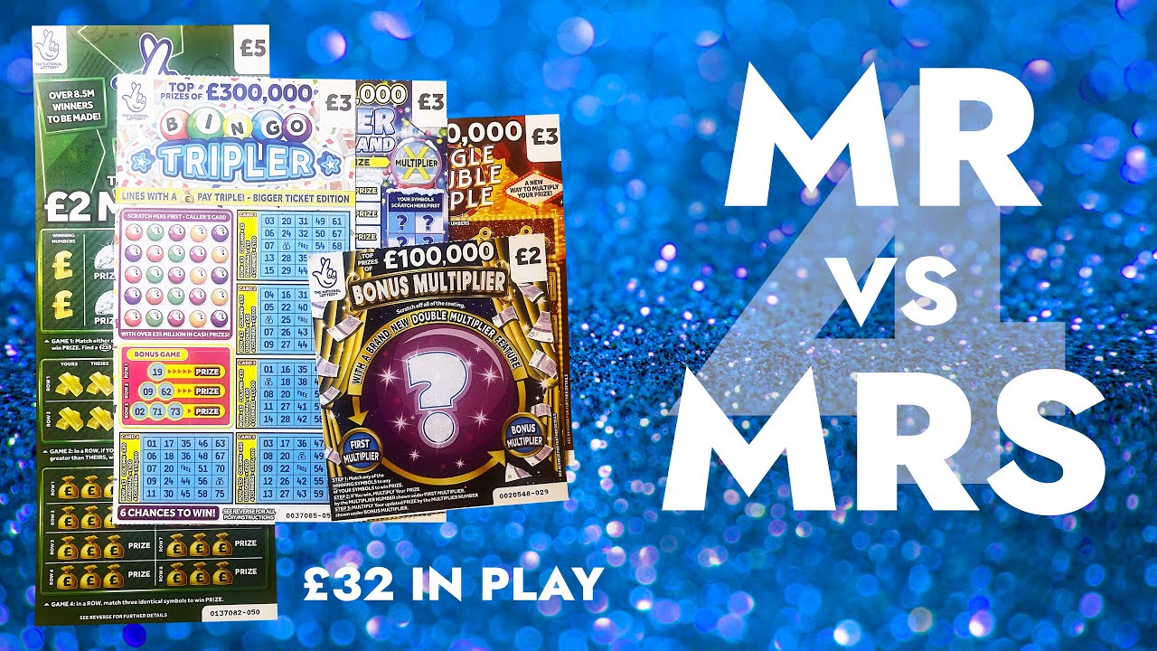 SCRATCH CARD SHOWDOWN 🥊🥊 Mr vs Mrs 4 🥊🥊Who Wins? #scratchards - YouTube