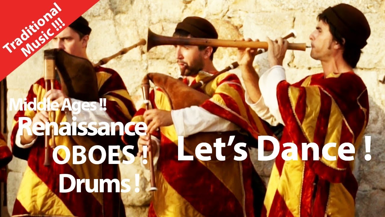 Enjoy Traditional Music ?! Round Dance ! Oboe and Drums ! Renaissance ...
