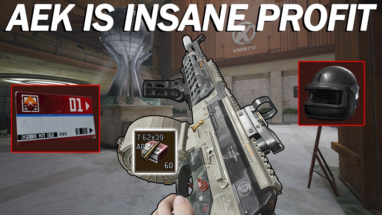 Run! The AEK rifle rises to greatness once again. - Arena Breakout ...