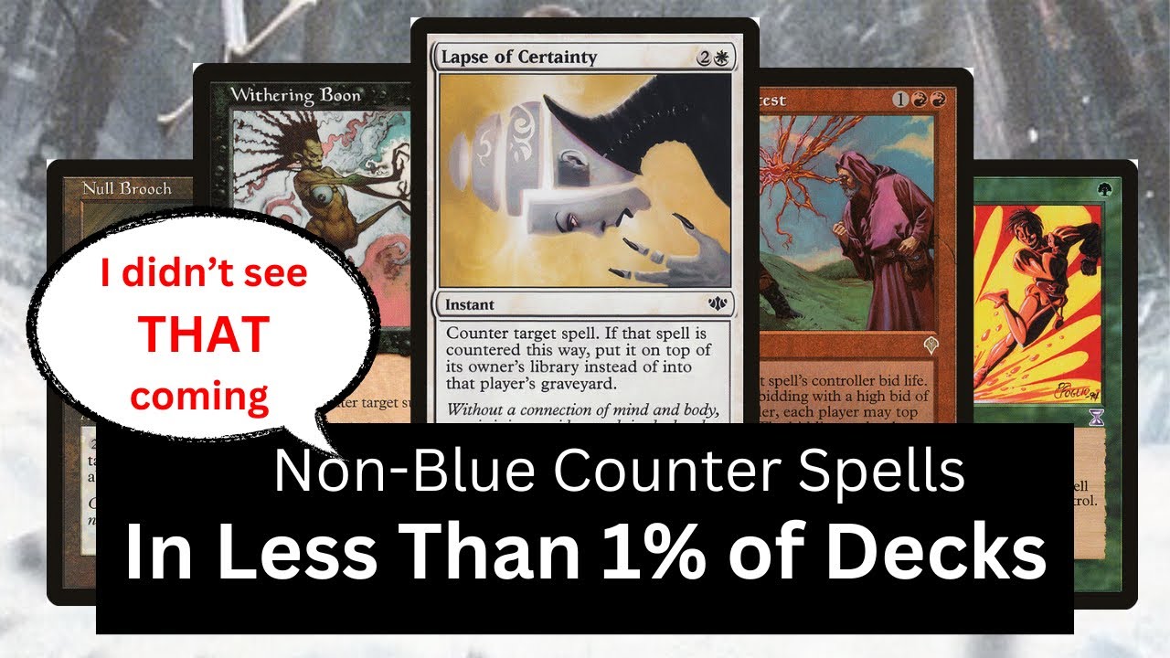 20 Unpopular Counterspells That Break the Color Pie! - YouTube