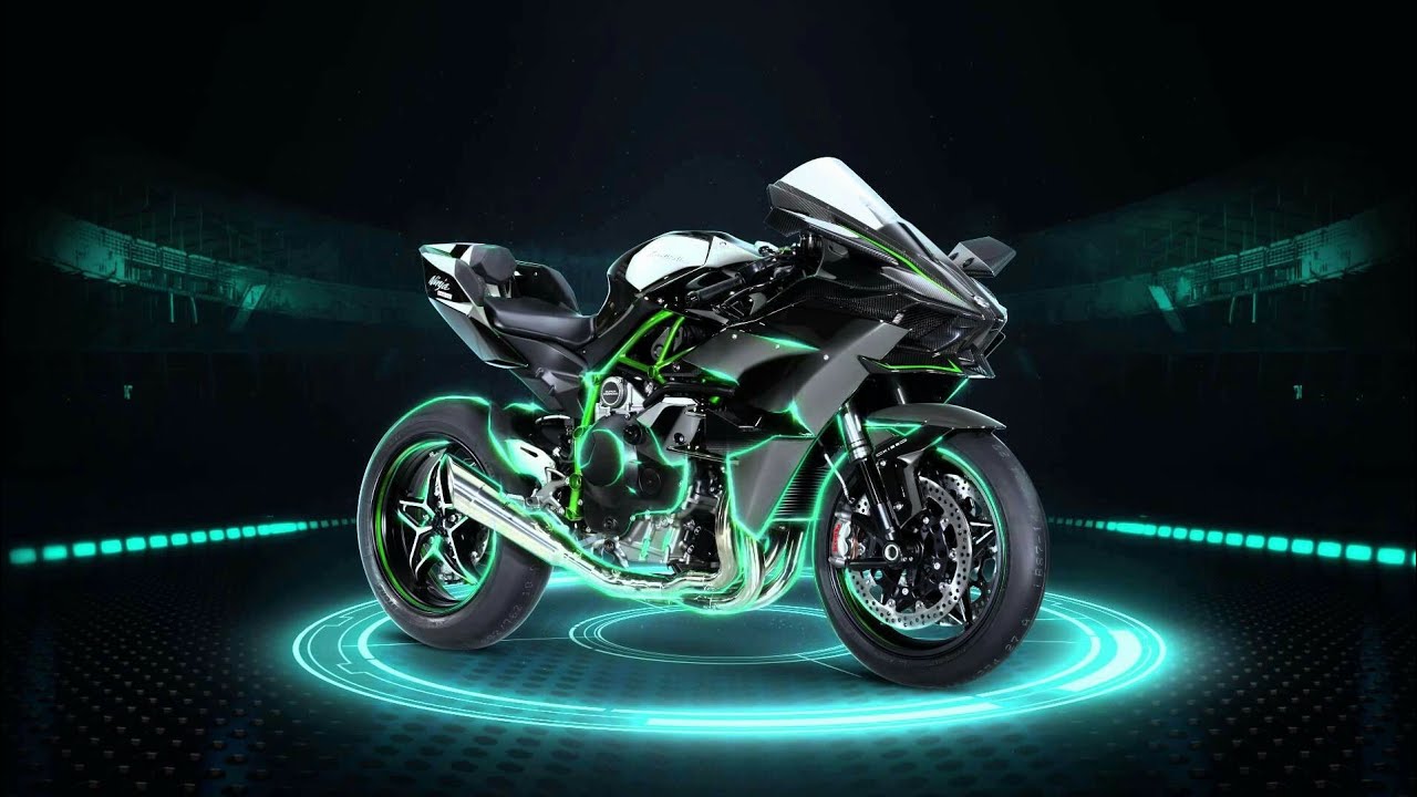 KAWASAKI H2R FASTEST MOTORCYCLE IN THE WORLD KAWASAKI MOTORCYCLE BIKES ...