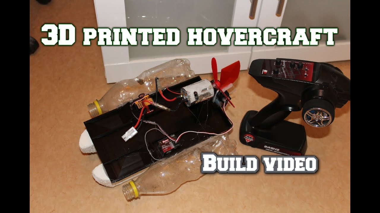3D Printed Hovercraft! Easy to build! - YouTube