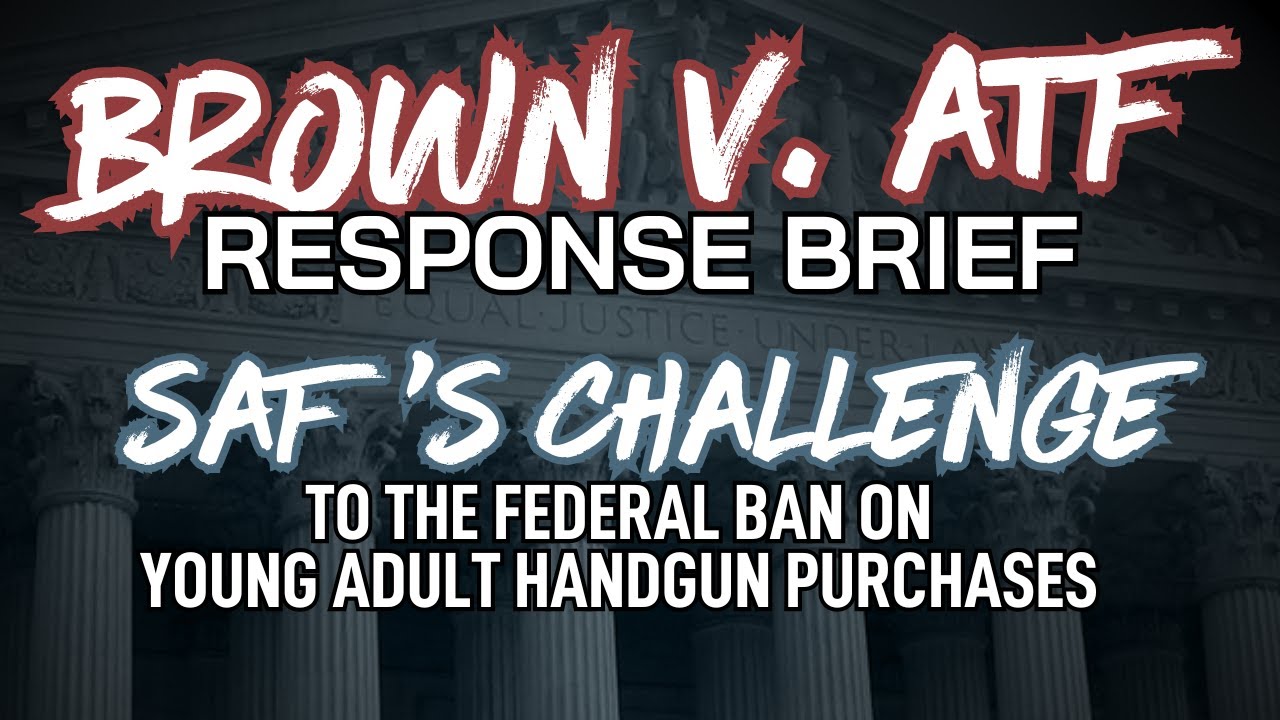 Brown v. ATF response brief - YouTube