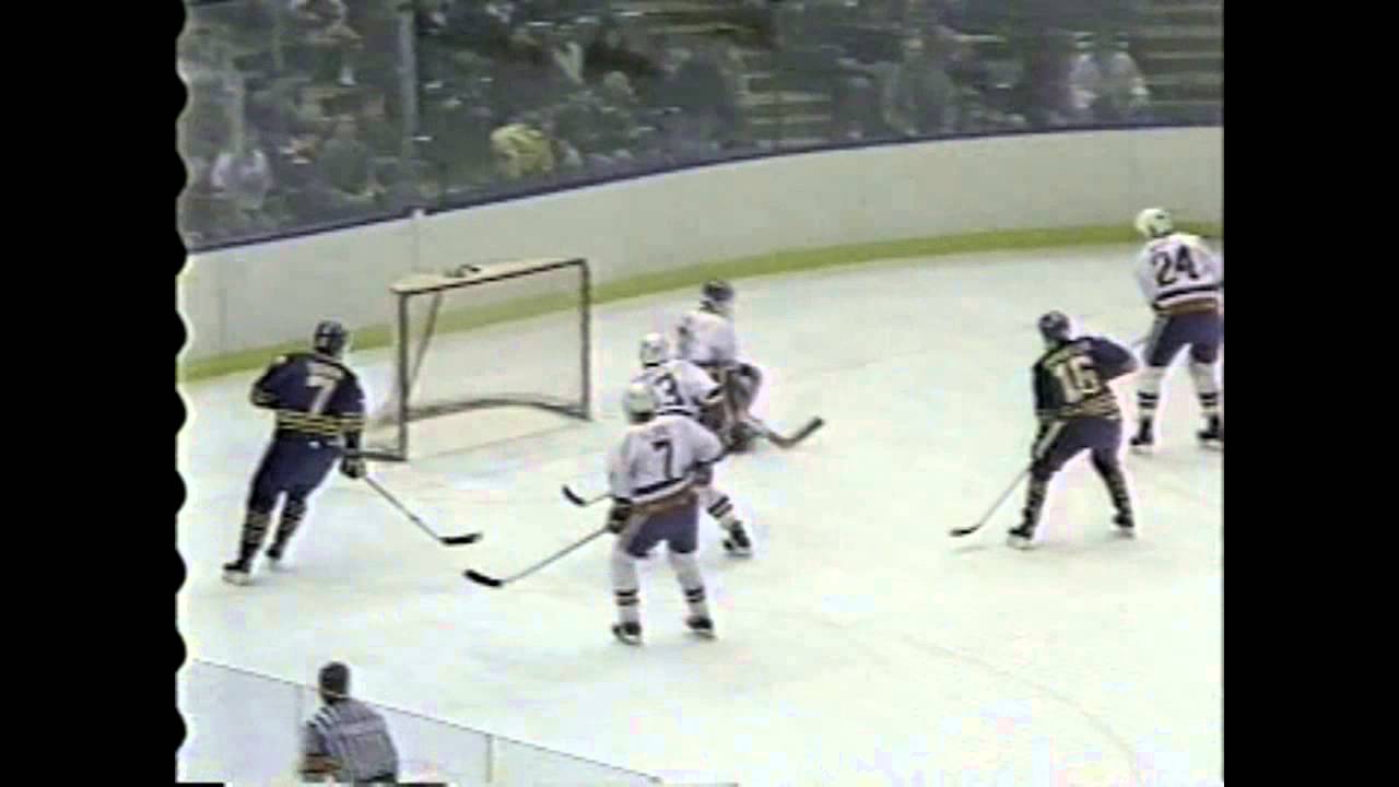 Mike Foligno Goal vs. Islanders 2/6/88 - YouTube