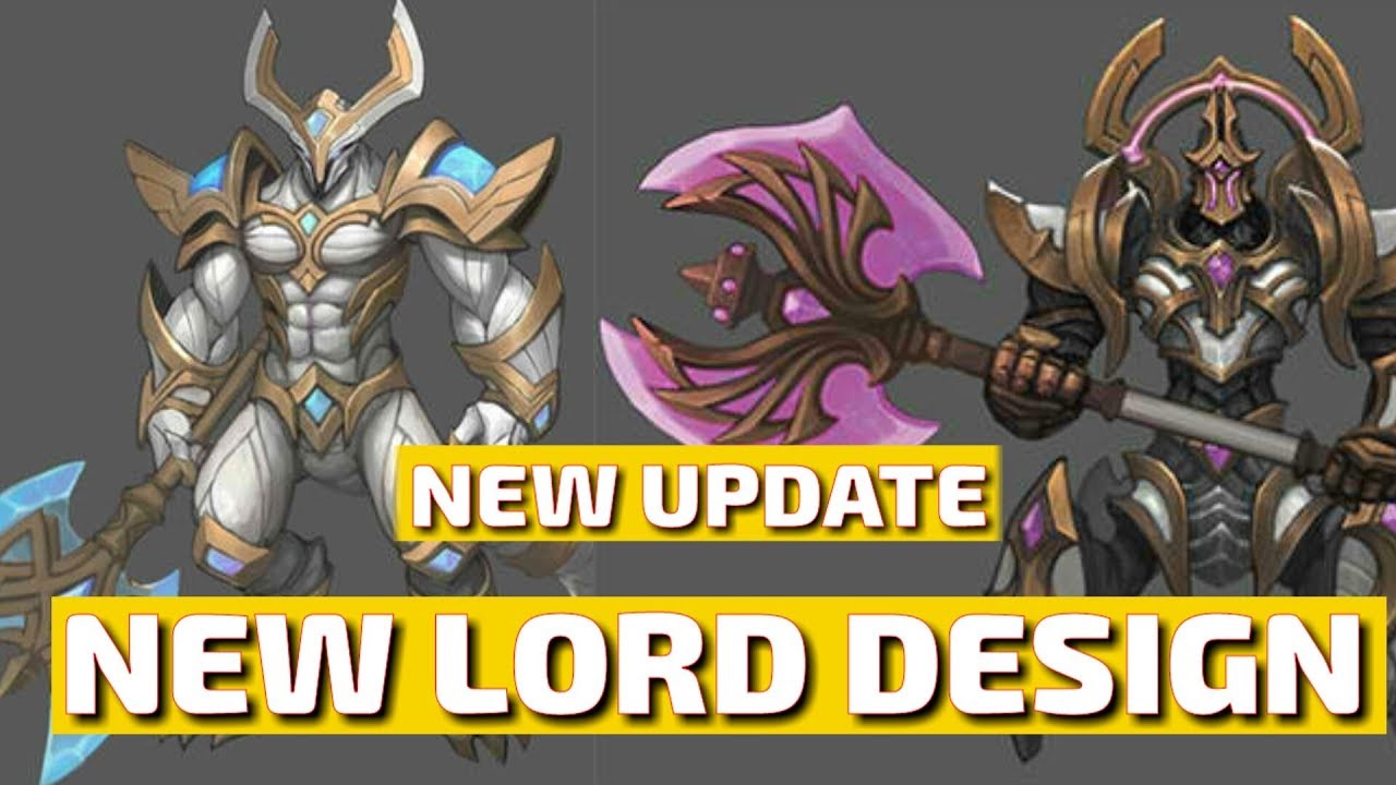 NEW UPDATE LORD DESIGN IS COMING Mobile Legends - YouTube