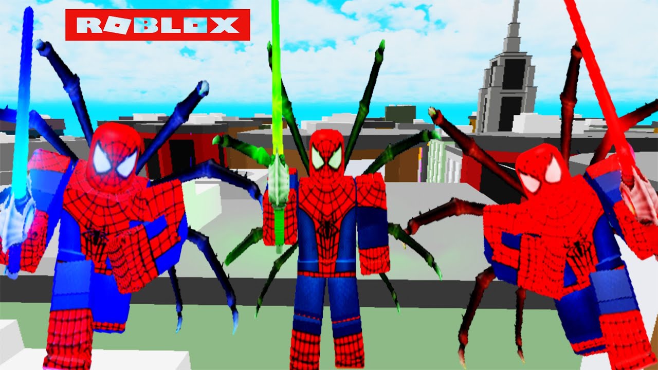 ROBLOX - 🕷️ Spider-Man Simulator - Iron Spider-man - Gameplay - iOS ...