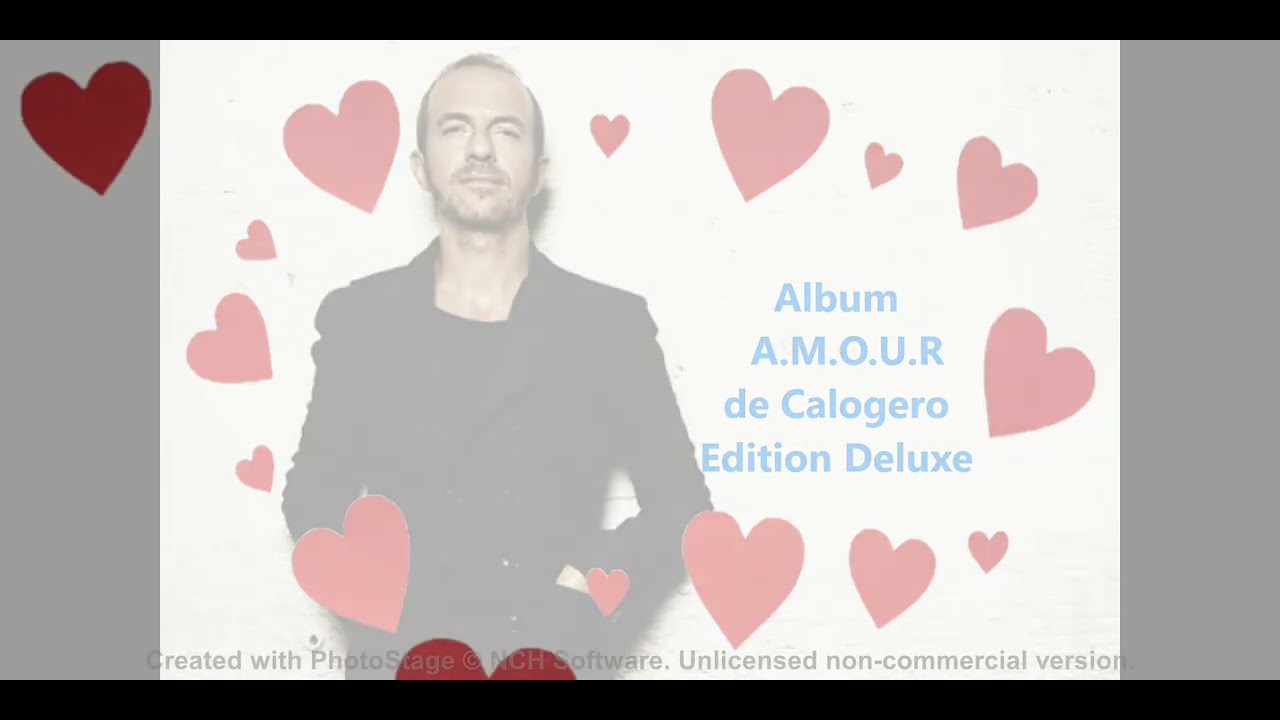 Juste une chanson (lyric avec paroles) de Calogero (A.M.O.U.R Edition ...