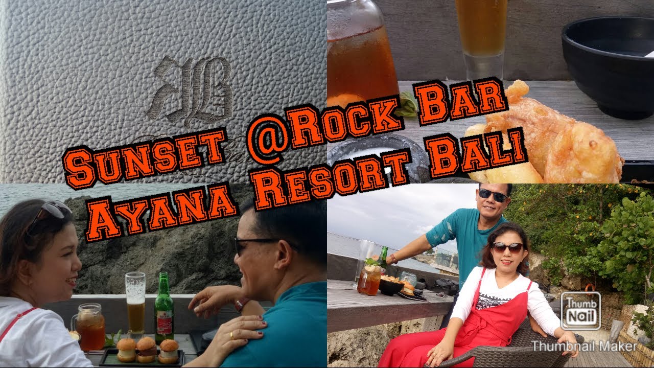Sunset @Rock Bar Ayana Resort Bali - YouTube