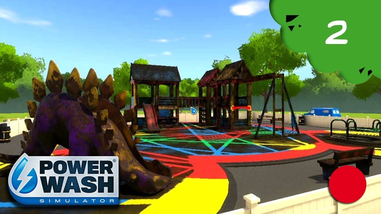 Cleaning Up The Playground After Years | Part 2 | PowerWash Simulator ...