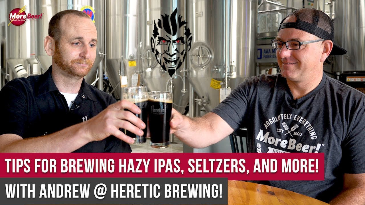 BREWING 4,000 GALLONS AT A TIME at Heretic Brewing | Plus, HAZY IPAs ...