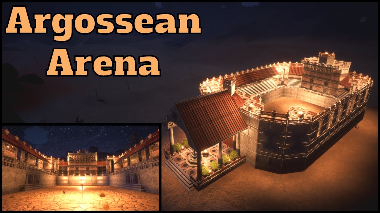 How to Build an EPIC Argossean Arena in Conan Exiles - YouTube