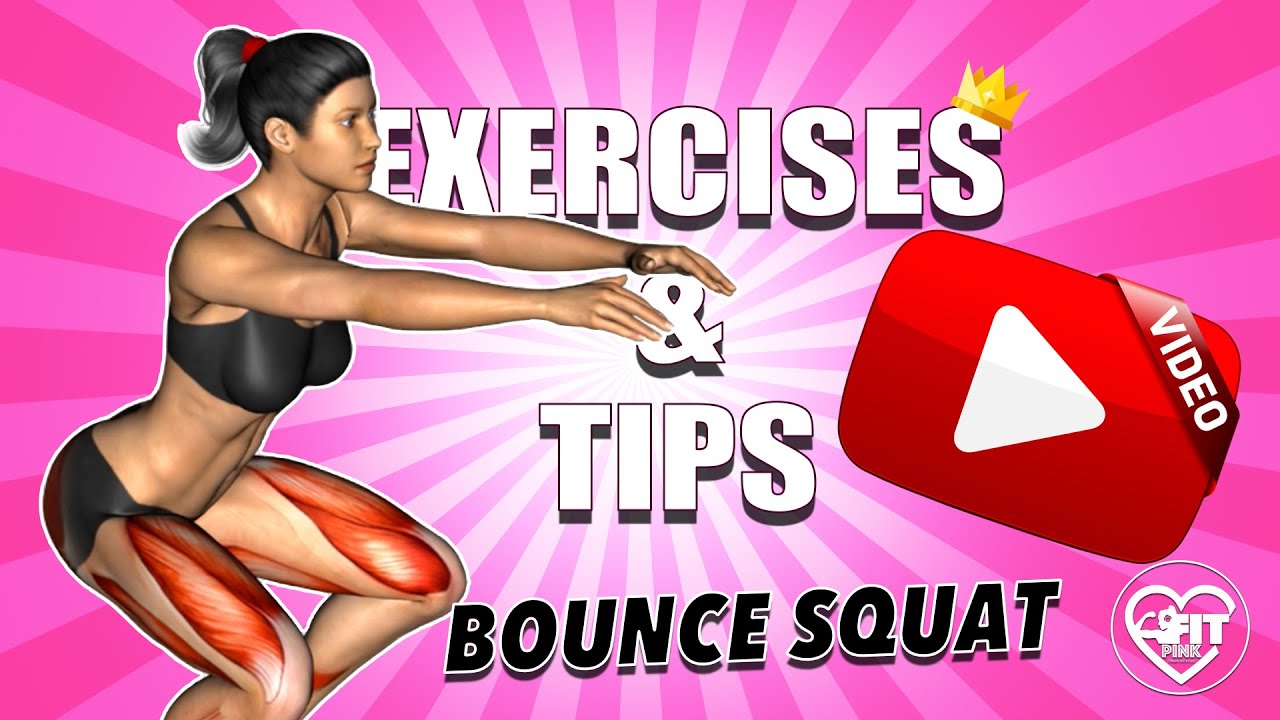 💗WORKOUT WOMAN - BOUNCE SQUAT - LEVEL 1💗 - YouTube