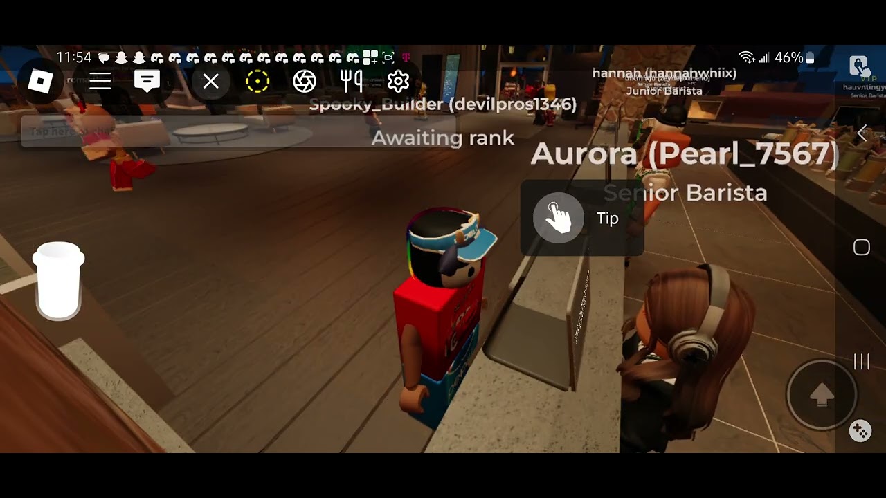 Asking to pop pimples on Frappe baristas' faces - Roblox trolling - YouTube