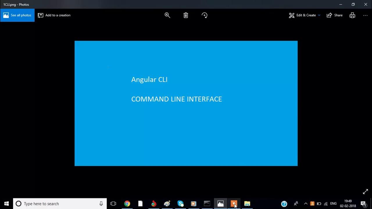 Angular cli,setting up the Angular Environment using Angular CLI ...