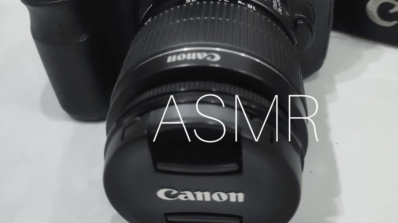 ASMR: Canon 60d and kit lens #canoneos #asmr #dslr - YouTube