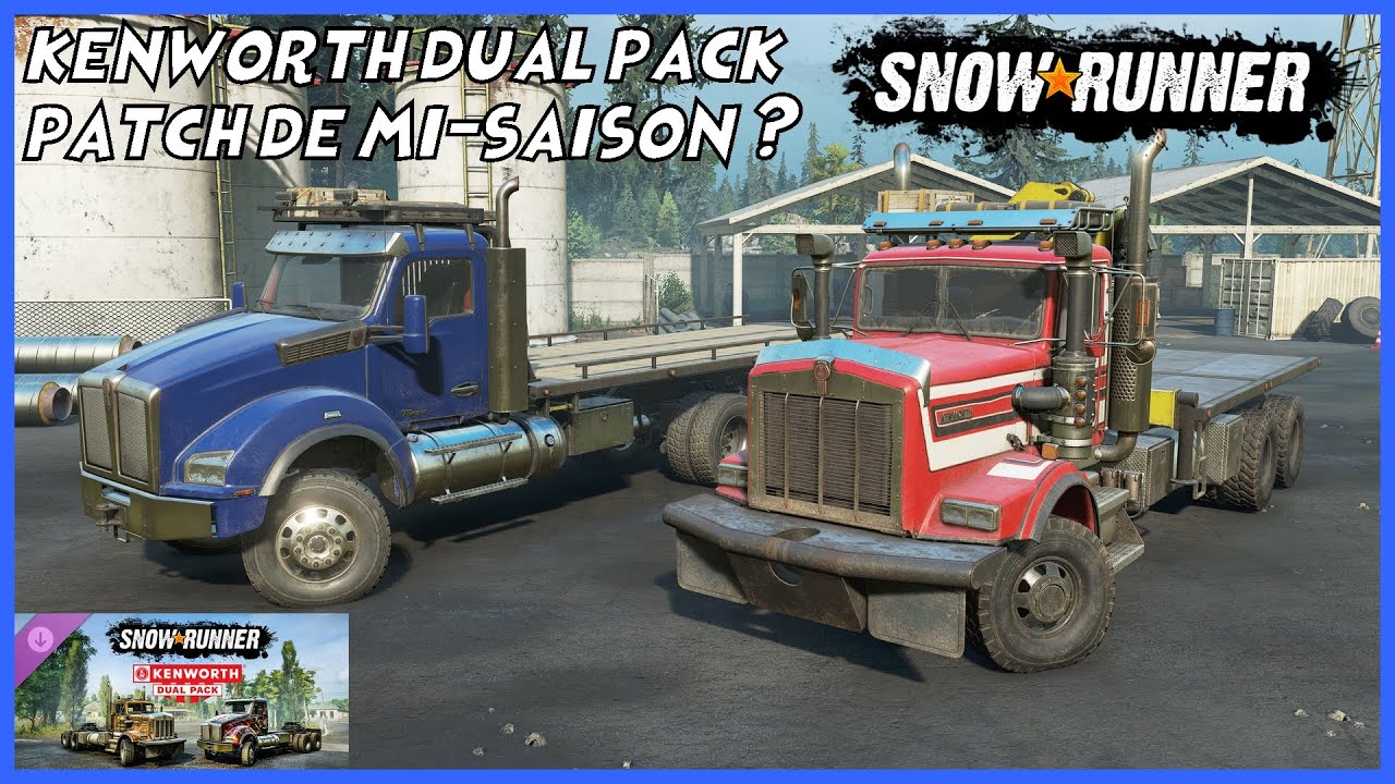 Kenworth dual pack : Beau mais décevant et pas fini... Comme d'habitude ...