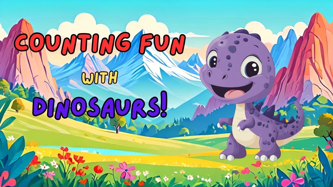 Counting Fun With Dinosaurs | Learning to Count | Fun Learning - YouTube
