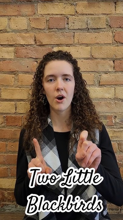 Two Little Blackbirds #fingerplay #musicforkids #childrenssong - YouTube
