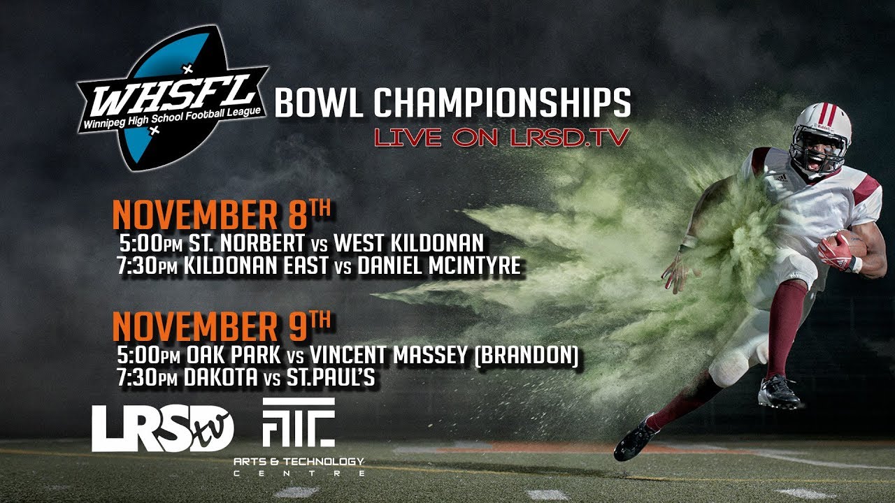 WHSFL Bowl championships - YouTube