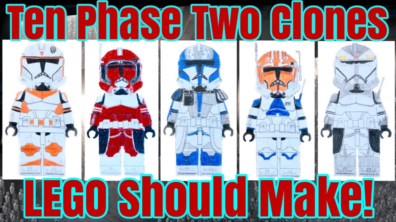10 Phase 2 Clones That LEGO Should Make! Lego Star Wars Minifig Ideas ...
