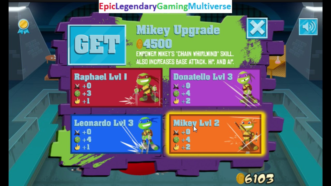 Tutorial For How To Upgrade Mikey's Chain Whirlwind Skill And Mikey's ...