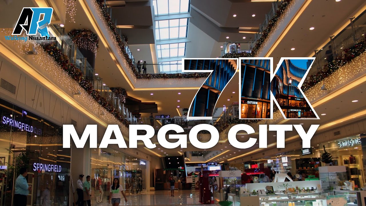 First time to Margo City Depok Indonesia mall. Walking Nusantara 7K ...