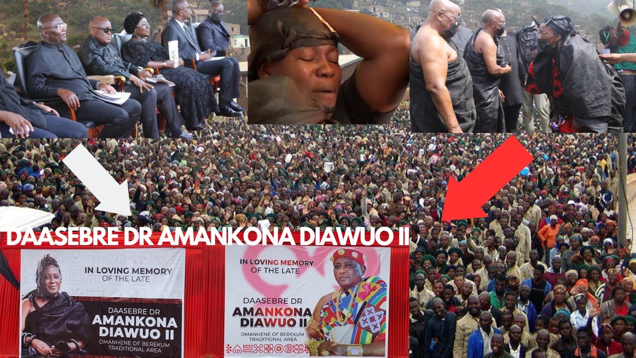 Berekum Omanhene One Week Celebration😭😭 - Politicians, Paramount Chiefs ...