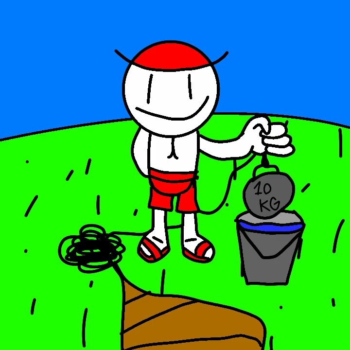 How deep is THAT bucket!? (Animation Meme) #shorts - YouTube