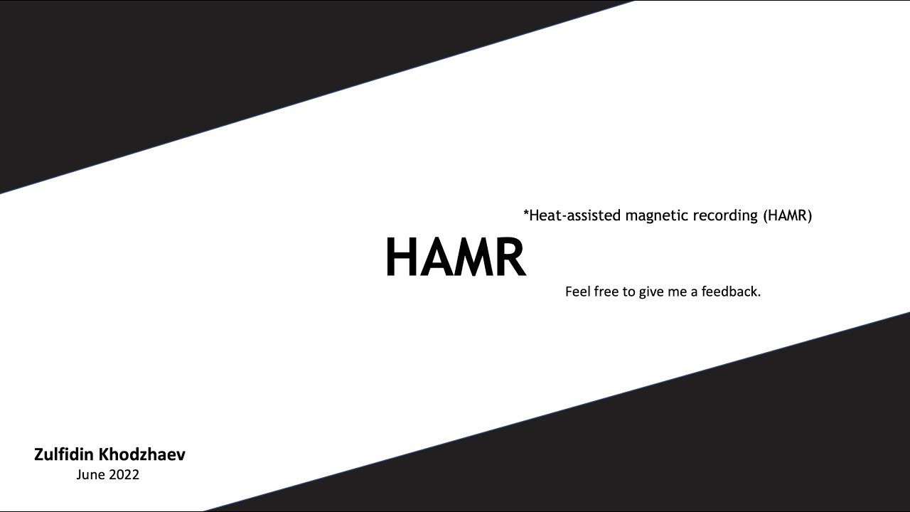 Heat-assisted magnetic recording (HAMR) - YouTube