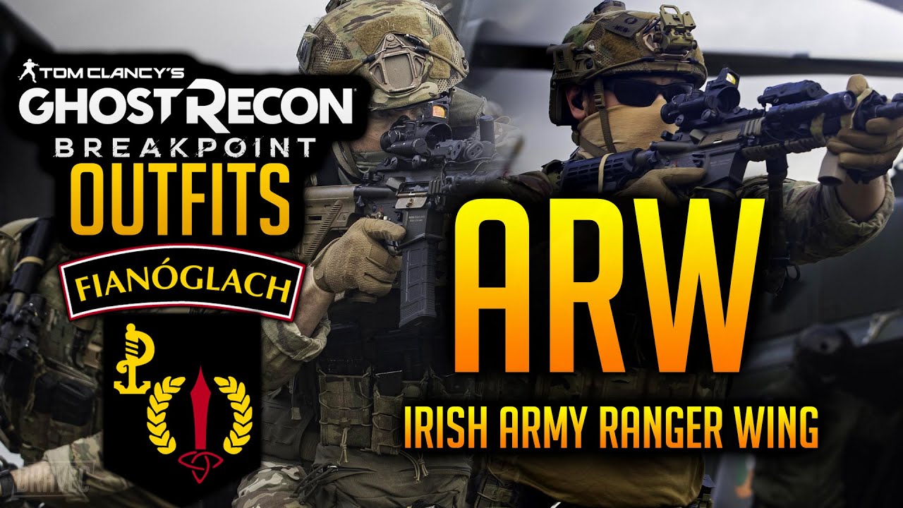 Ghost Recon: Breakpoint - Irish ARMY RANGER WING OUTFIT (ARW/IRISH ...