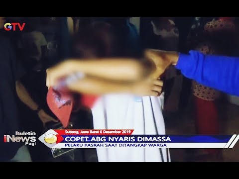 Nekat Curi Tas, Pencopet ABG Nangis saat Dibawa ke Kantor Polisi - BIP 07/12