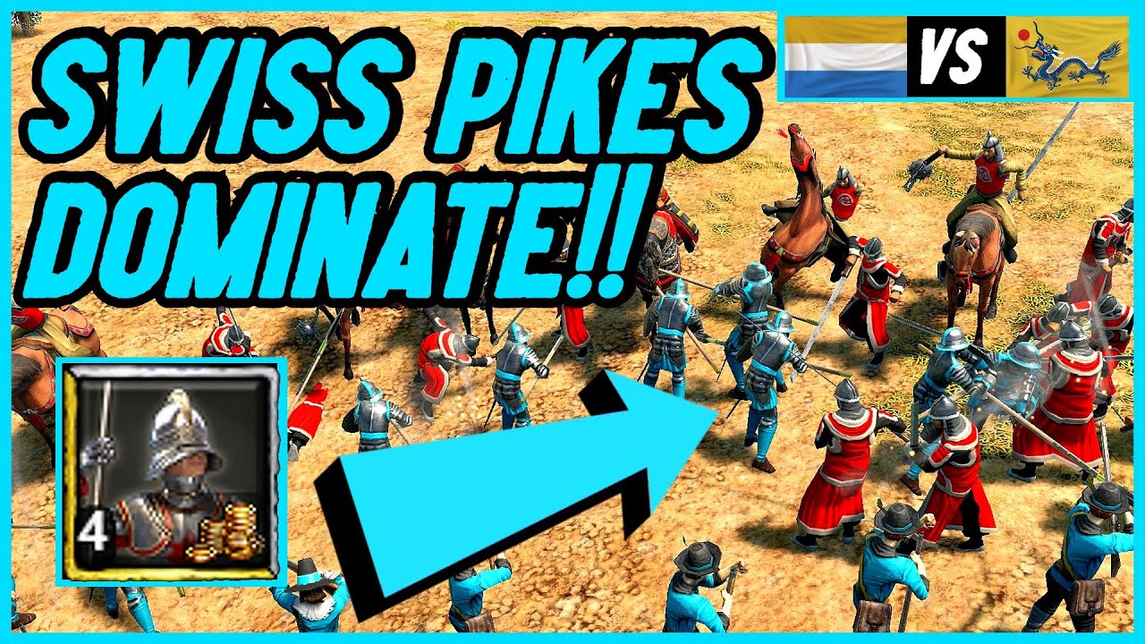 Trainable Swiss Pikes DOMINATE the Battlefield! - YouTube