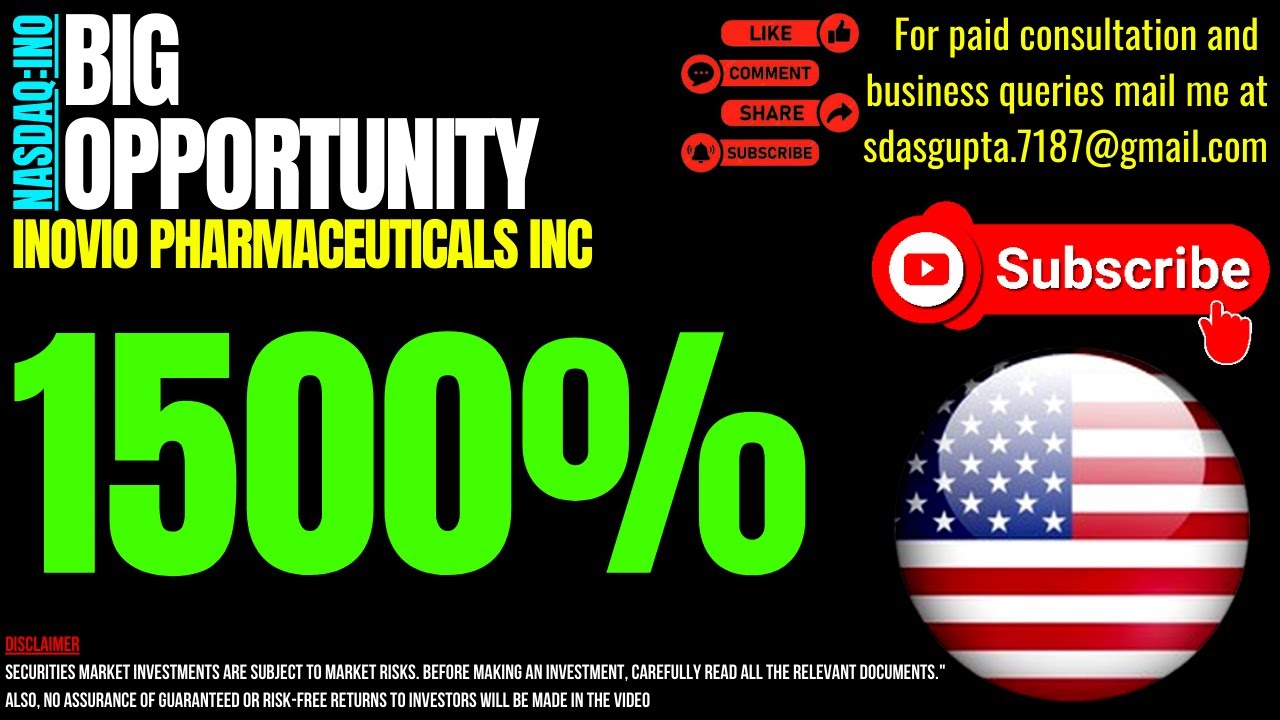 INOVIO PHARMACEUTICALS INC BIG OPPORTUNITY | INO STOCK NEWS - YouTube