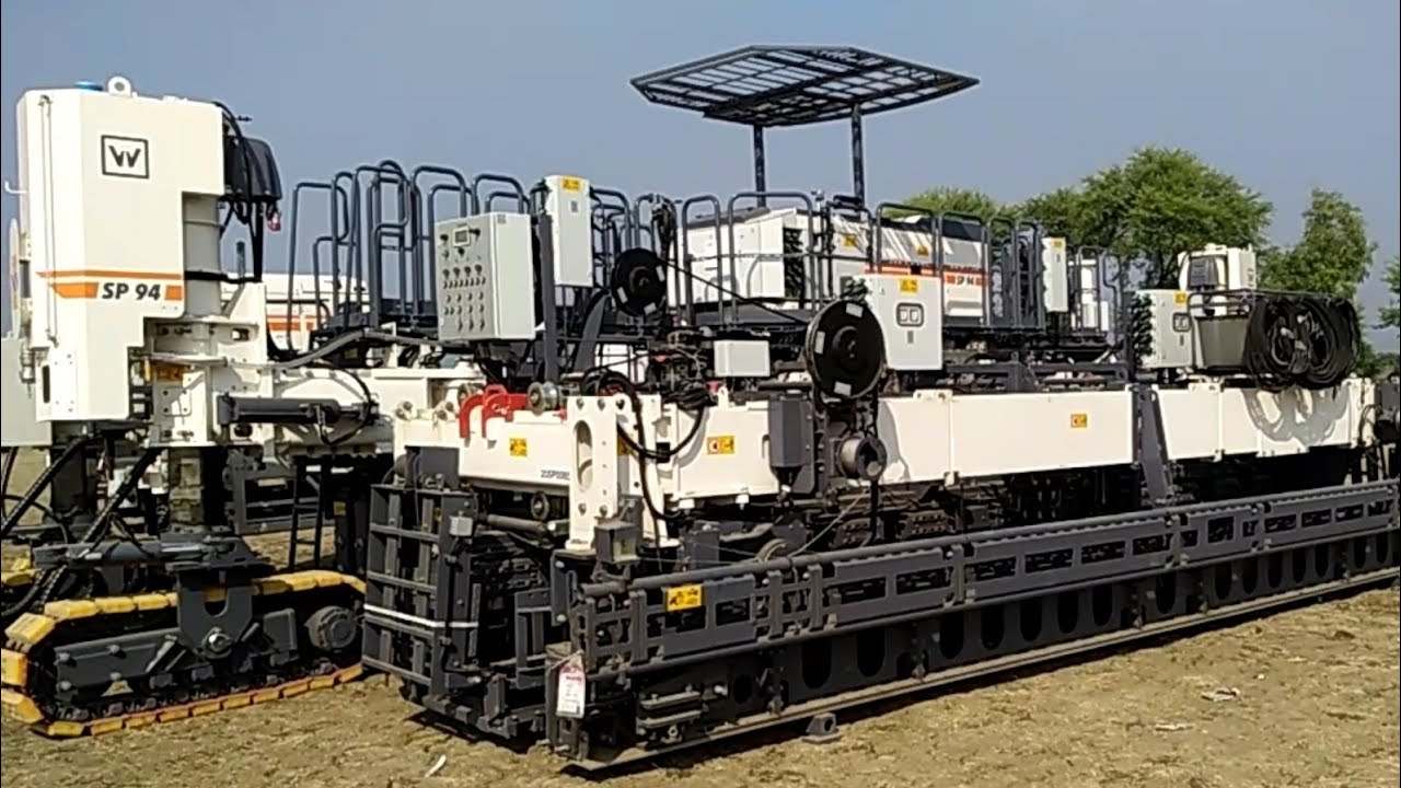 Live Pqc Work From Writgen Sp-94 Paver - YouTube