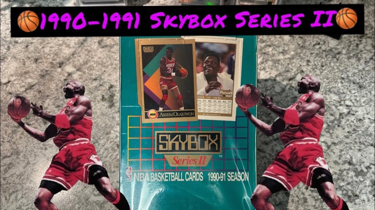 🏀Opening 1990 SKYBOX Series 2 Basketball. Where’s Jordan?!🏀 - YouTube