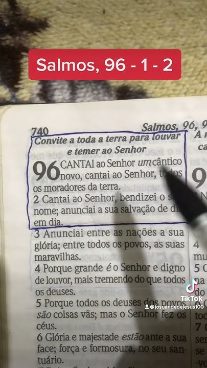 CONVITE A TODA A TERRA LOUVAR E TEMER AO SENHOR #palavradedeus #versículo #bíblia #salmo #fé # ...