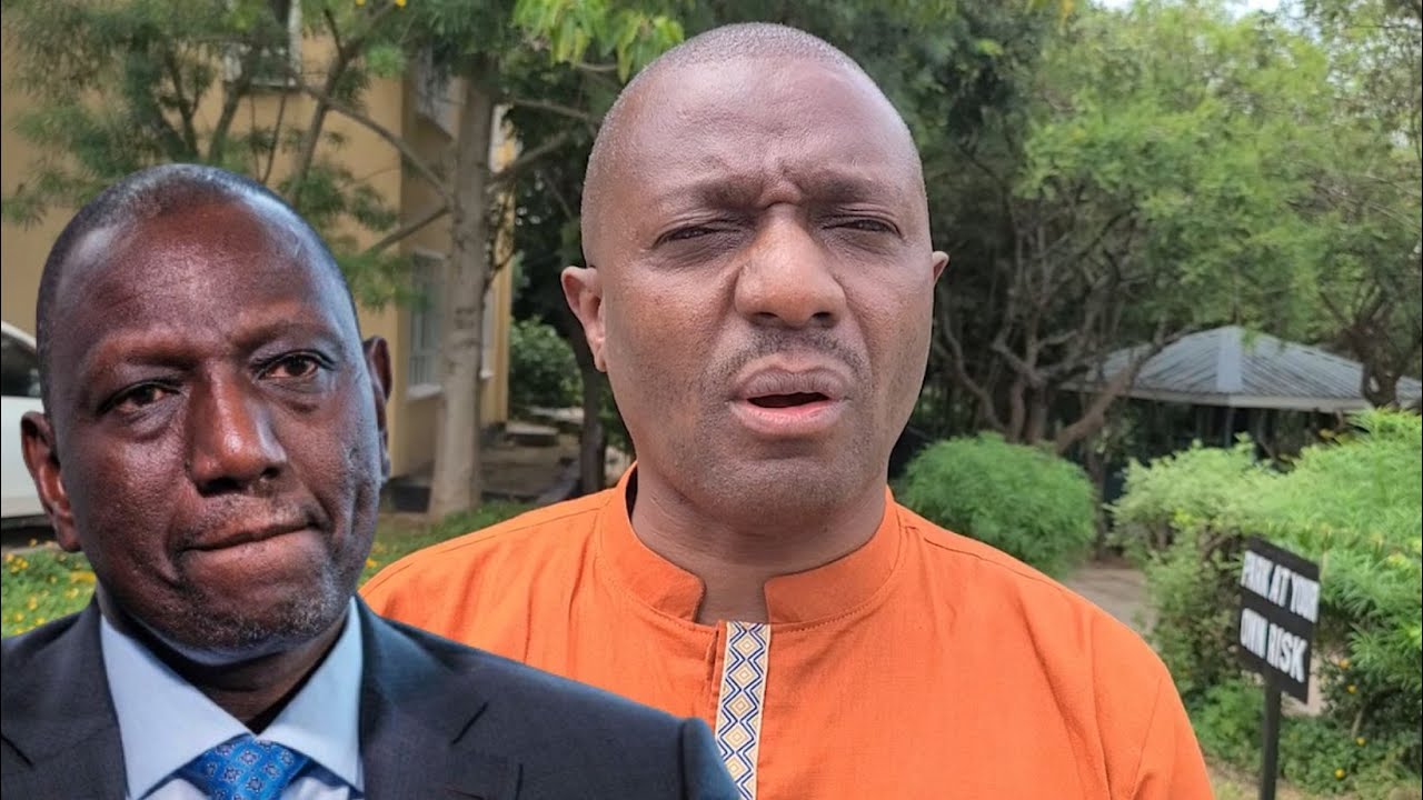 'WE CAN'T BREATHE! YOUR KNEE IS ON OUR KNECK,' Angry Sen.Daniel Maanzo ...