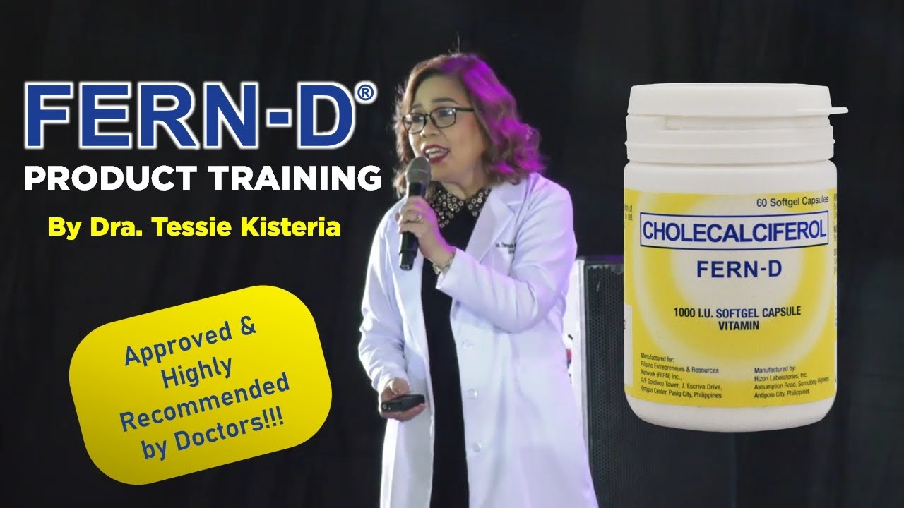 FERN-D Product Training by Dra. Tessie Kisteria - YouTube