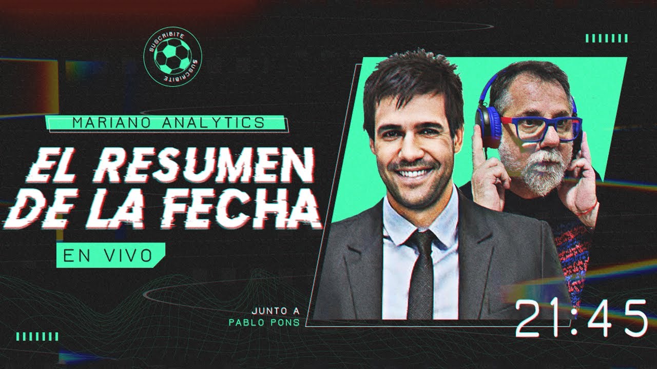 EL RESUMEN DE LA FECHA 23 CON PABLO PONS Y MARIANO DE LA FUENTE - YouTube